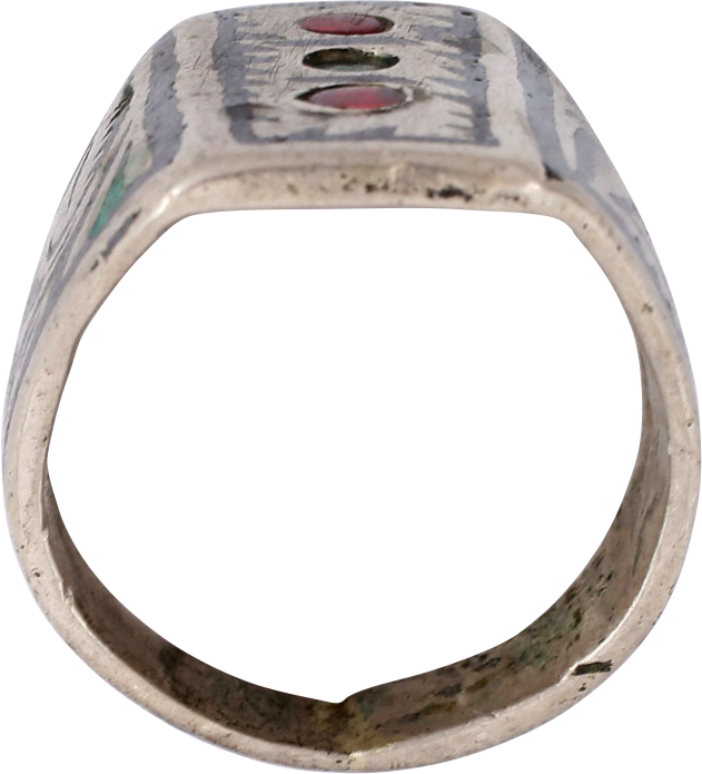 COSSACK WARRIOR'S RING SIZE 9 3/4 - Picardi Jewelers