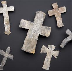 RARE ENGLISH MORTUARY CROSS, 14th CENTURY - Picardi Jewelers